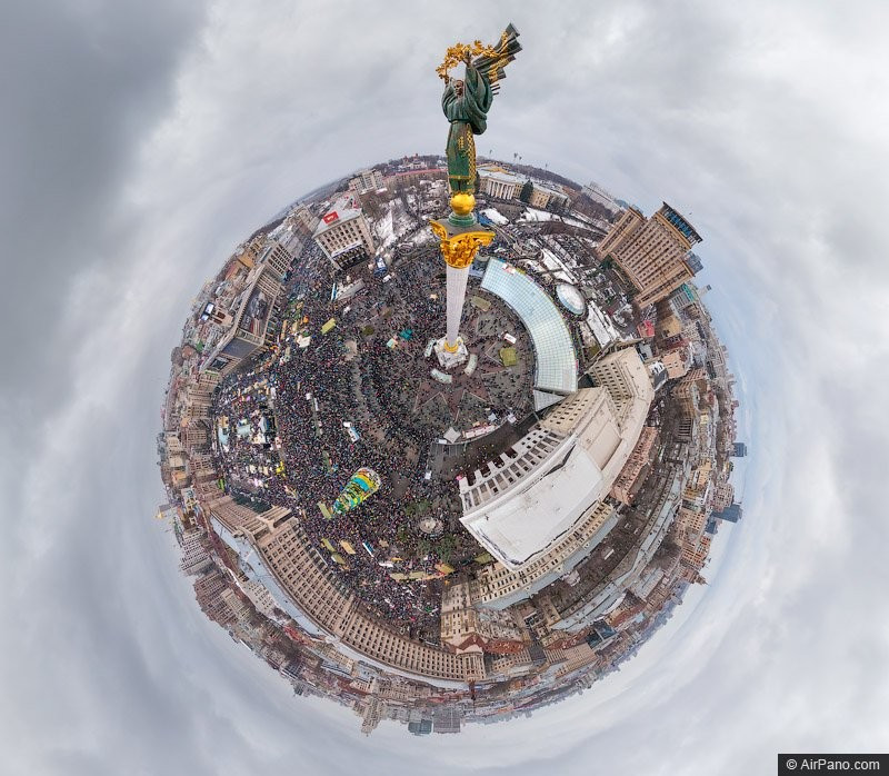 Awesome panoramic video, photos prove it really was a march of a ...
