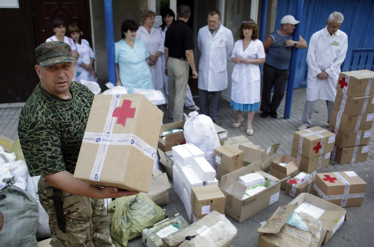 Ukraine, Red Cross to lead humanitarian effort with Russia to Luhansk ...