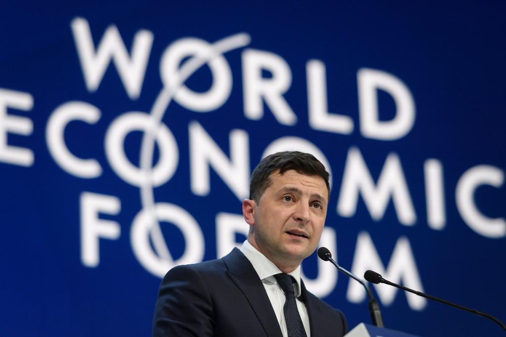 Zelensky tells World Economic Forum why investors should come to ...