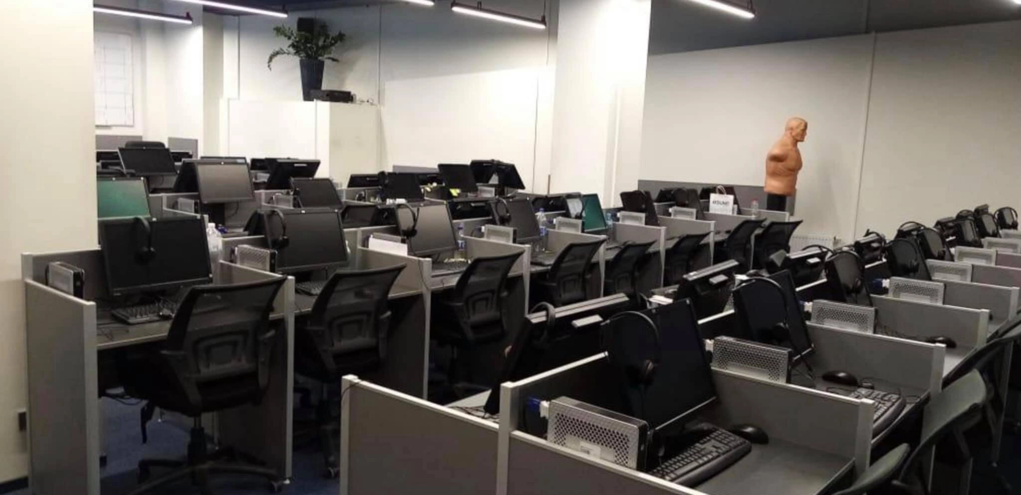 Kyiv police shut down massive call center scheme to scam bank clients