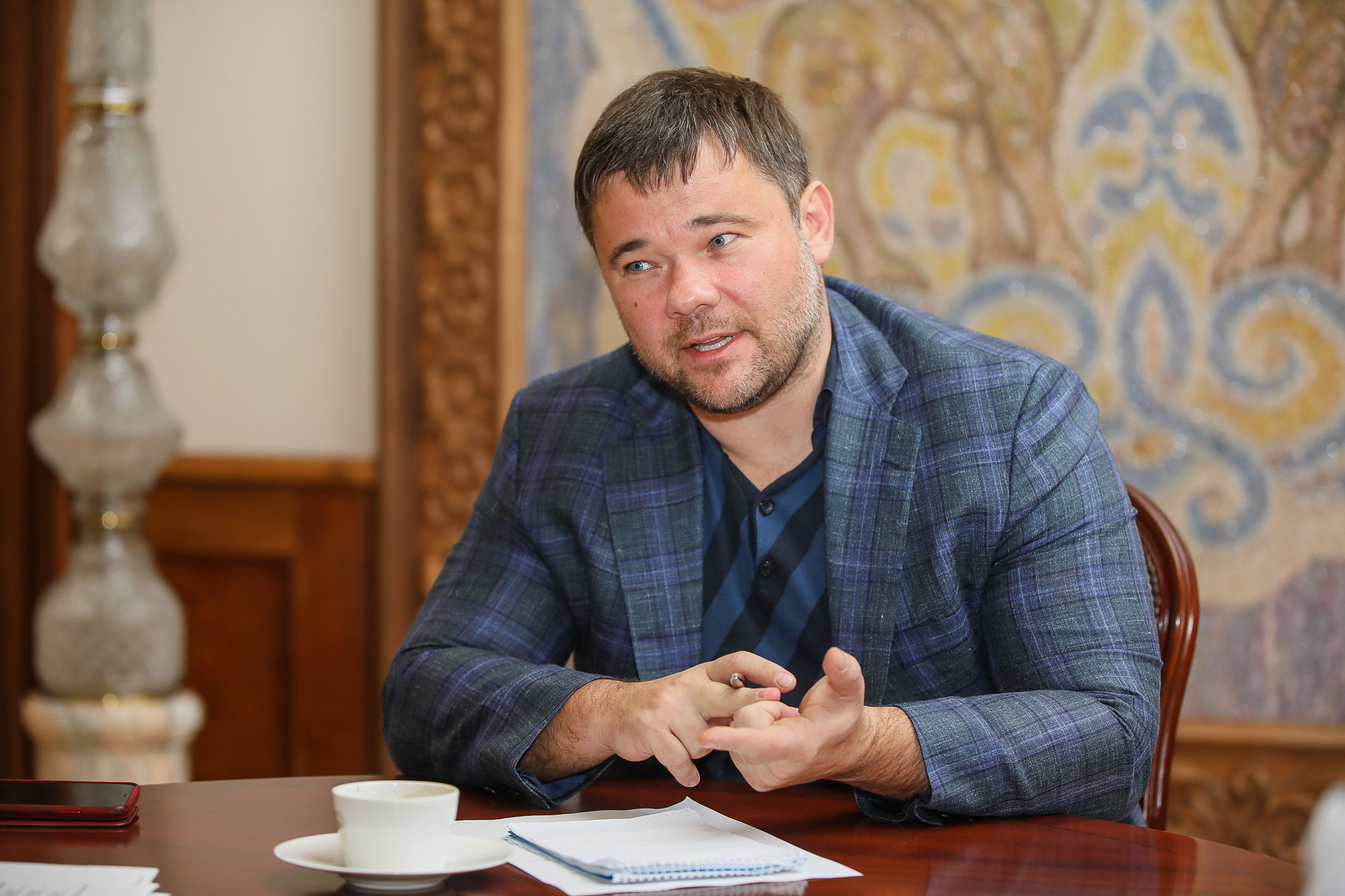 In rare interview, ex-chief of staff Bogdan talks about Zelensky ...