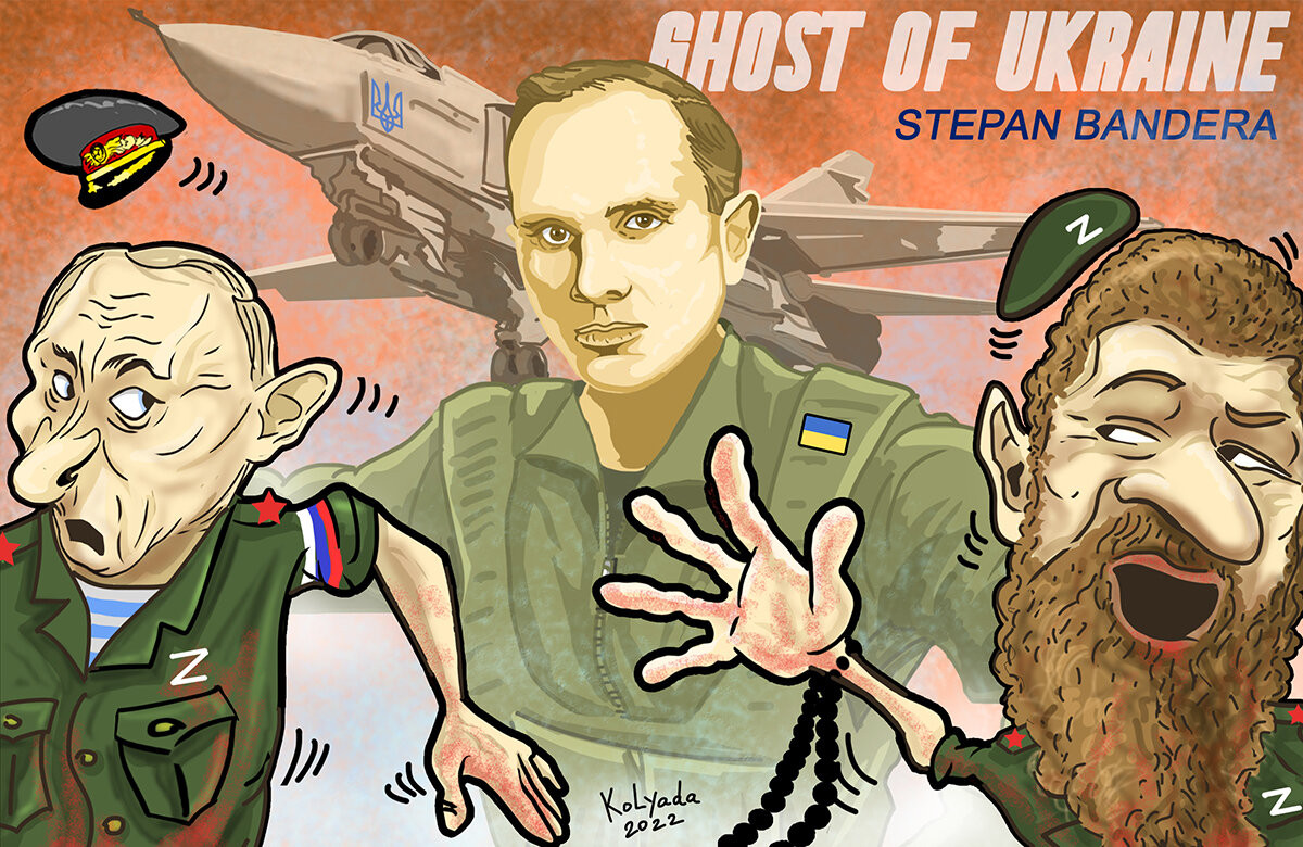 Serhiy Kolyada – Bandera haunts Putin, Kadyrov and their murdering hordes