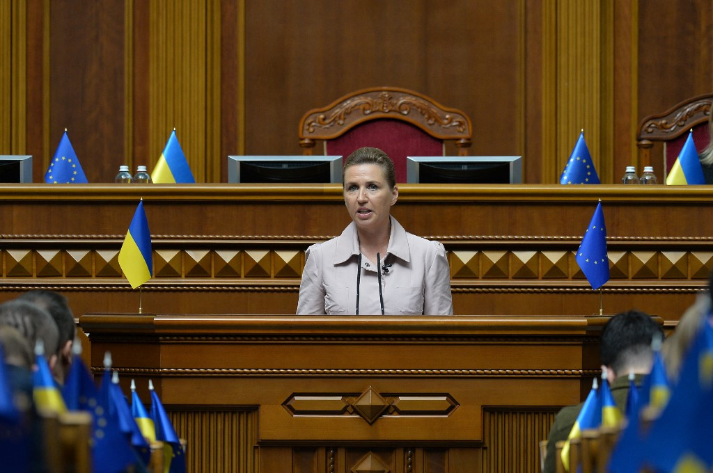 Danish Prime Minister Visits Kyiv and Addresses Ukraine’s Parliament