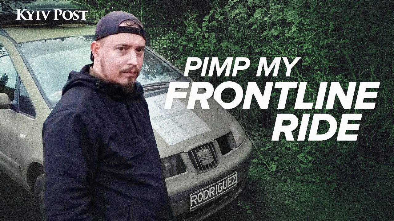 How a Ukrainian Front Line Soldier Pimped His Ride To Prepare for Winter