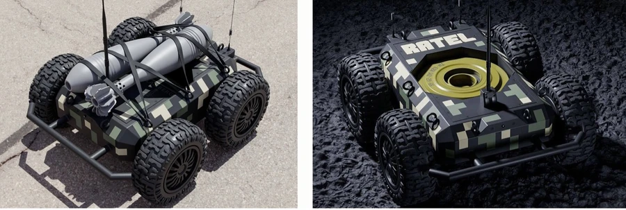 Ukraine Has a New Ground ‘Drone’ – the Ratel S (Honey Badger) UGV