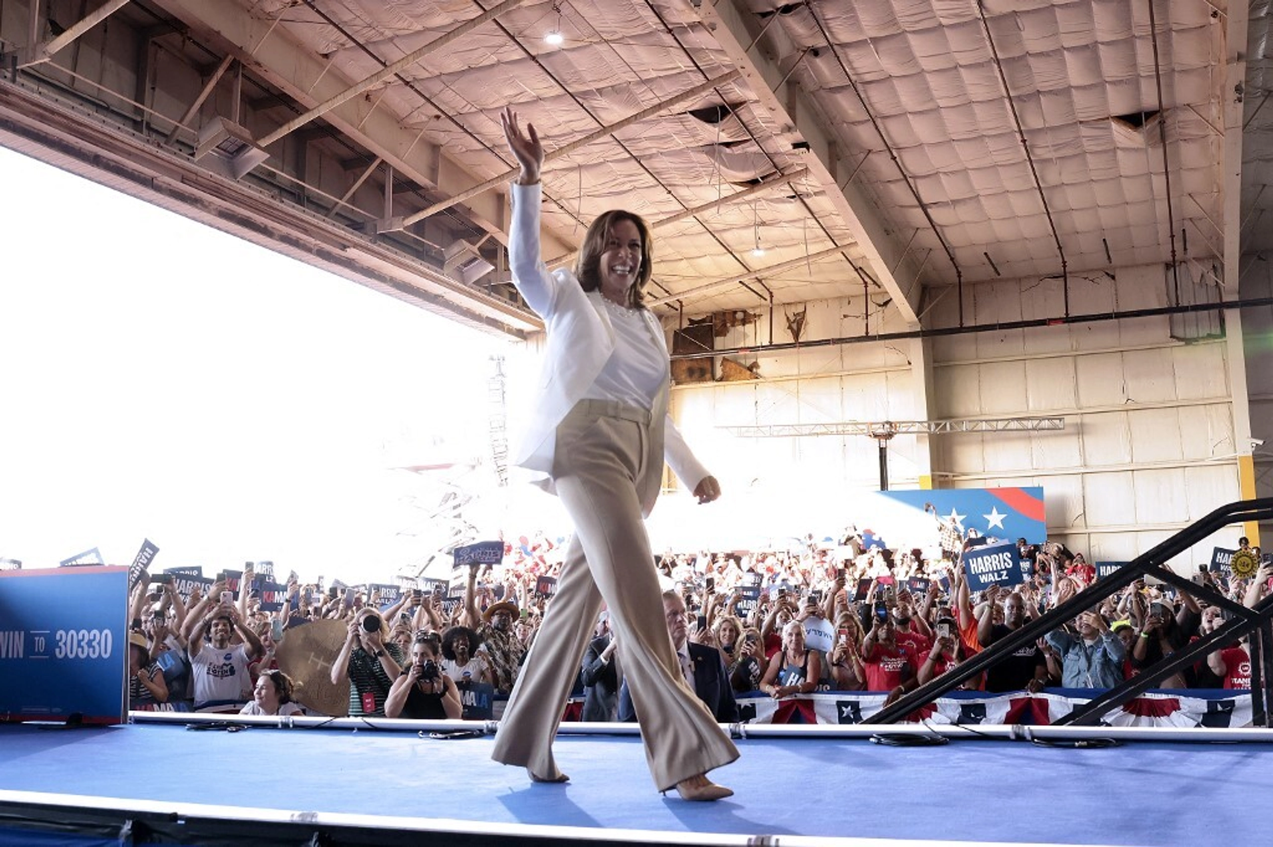 Harris Neutralizing a Key Trump Advantage: Crowd Size