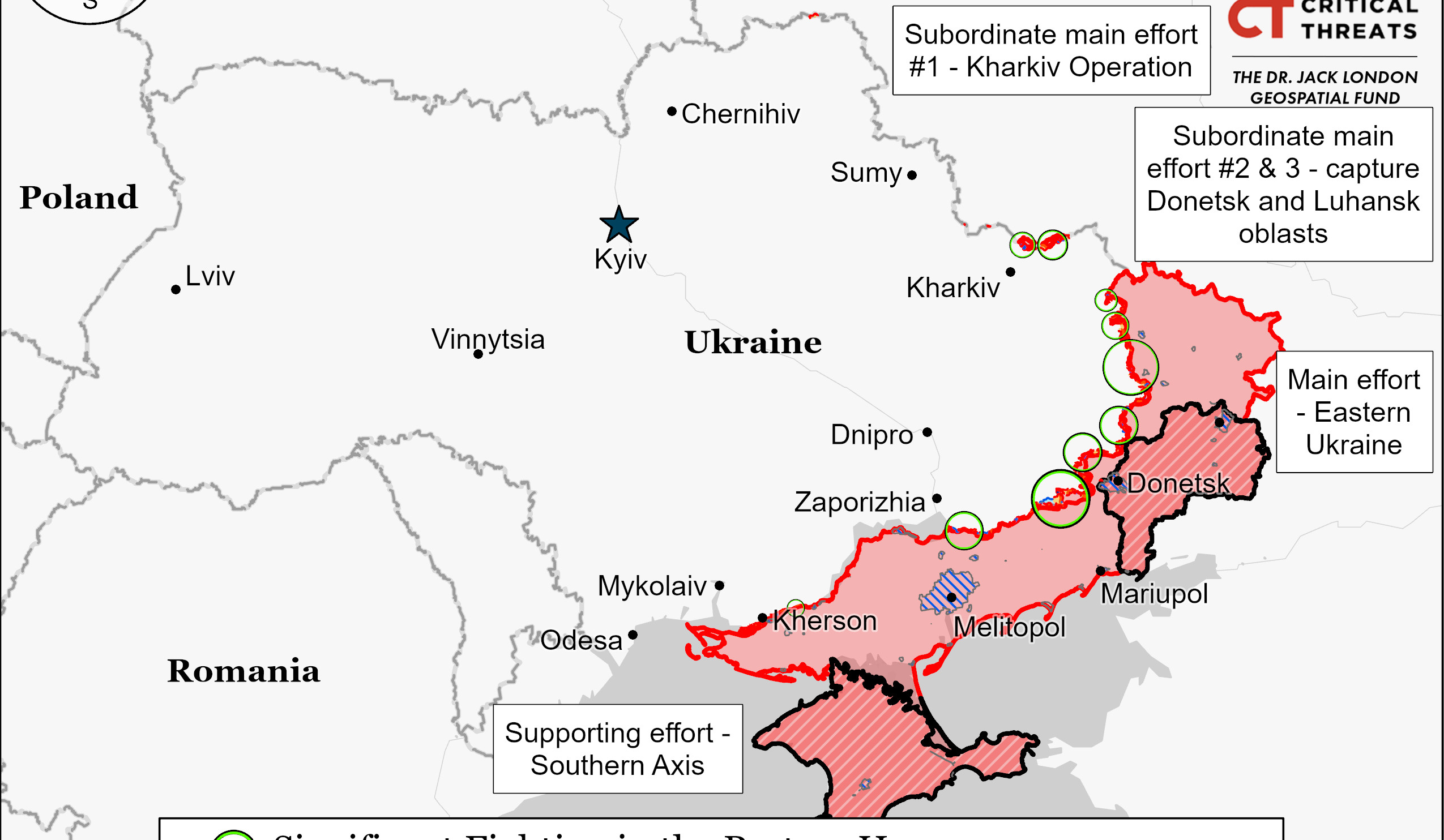 ISW Russian Offensive Campaign Assessment, Map and Update, November, 22 ...