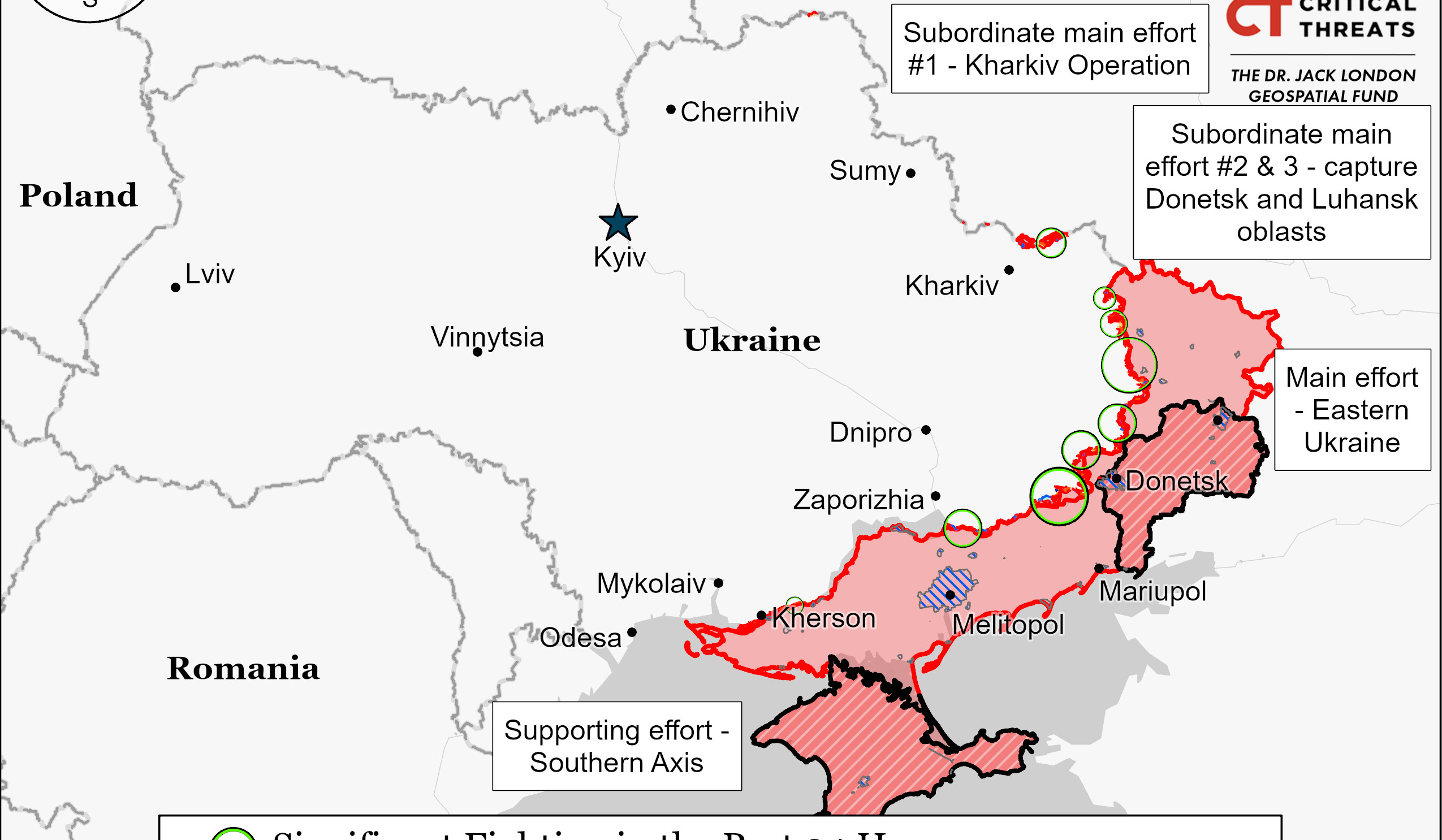 ISW Russian Offensive Campaign Assessment, Map and Update, November, 23 ...