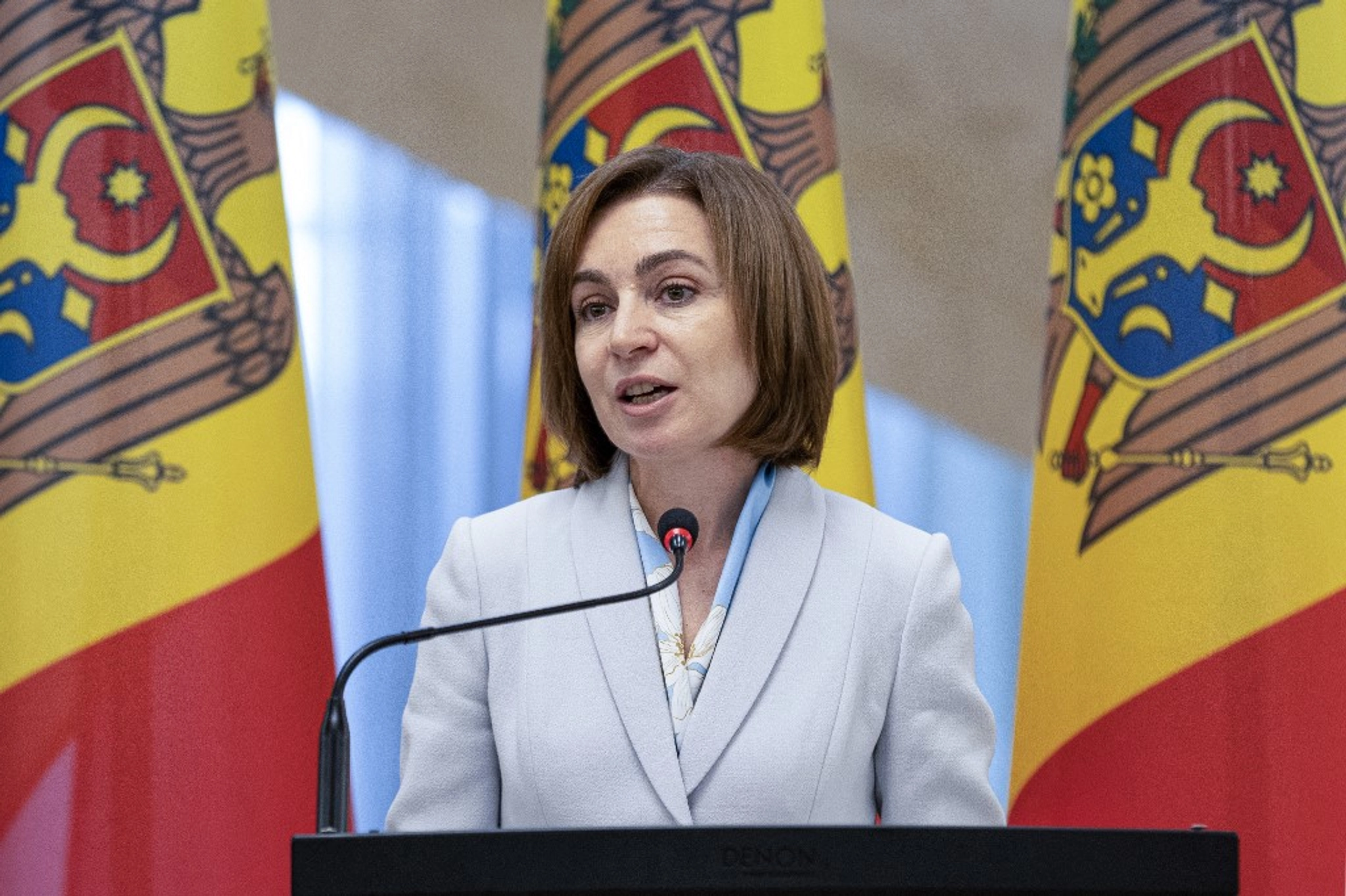 Sandu Says Moldova in ‘Race Against Time’ to Stop Russian Interference