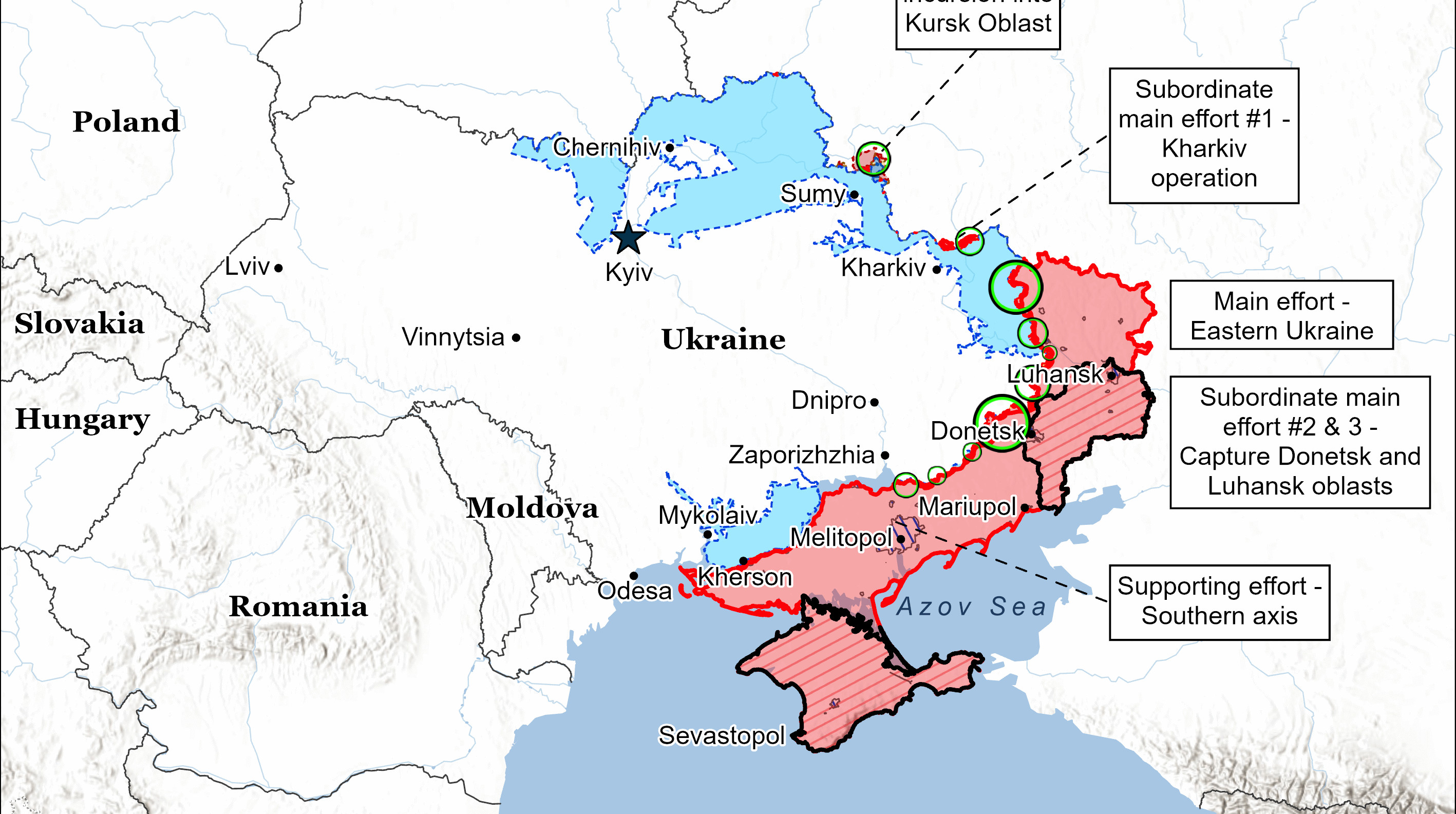 ISW Russian Offensive Campaign Assessment, Map and Update, March 8, 2025