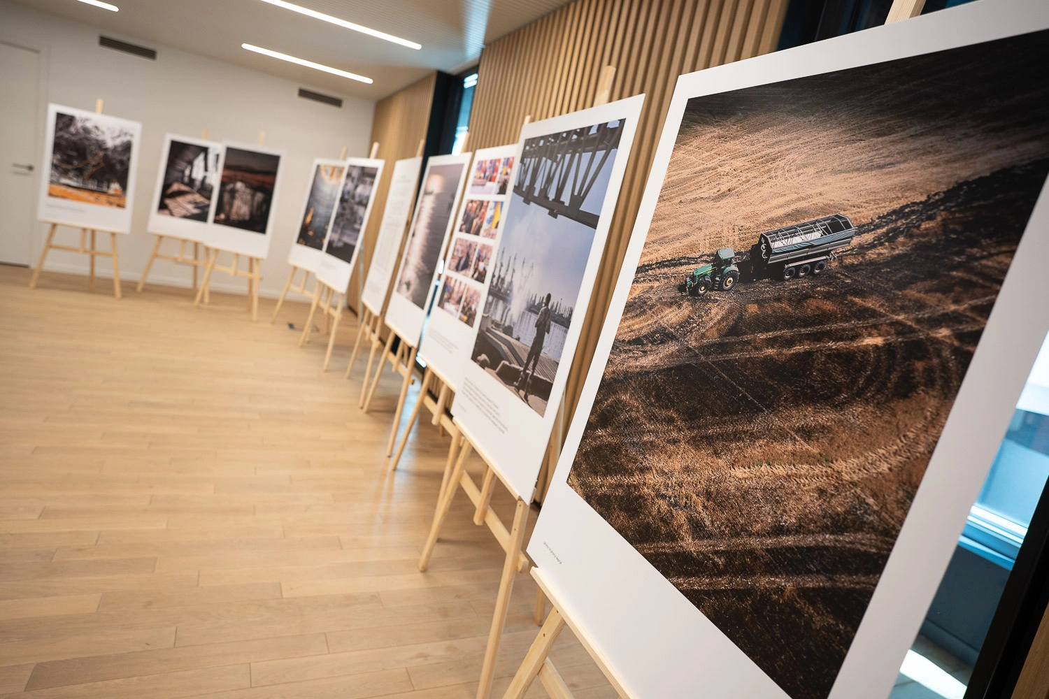 Kernel held «The Path Of Grain» Photo Exhibition at European Parliament