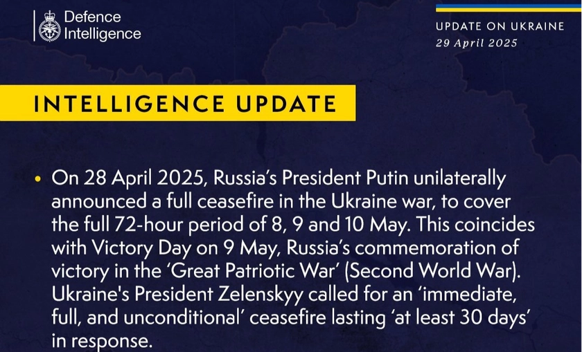 British Defence Intelligence Update Ukraine 21 January 2025