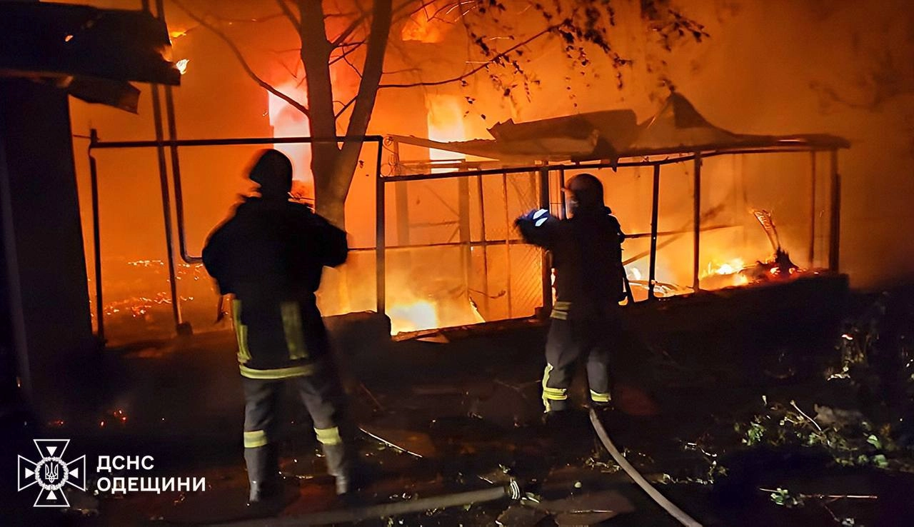 Kyiv Heating Plant and Odesa Homes Damaged in Russian Overnight Shahed Attack