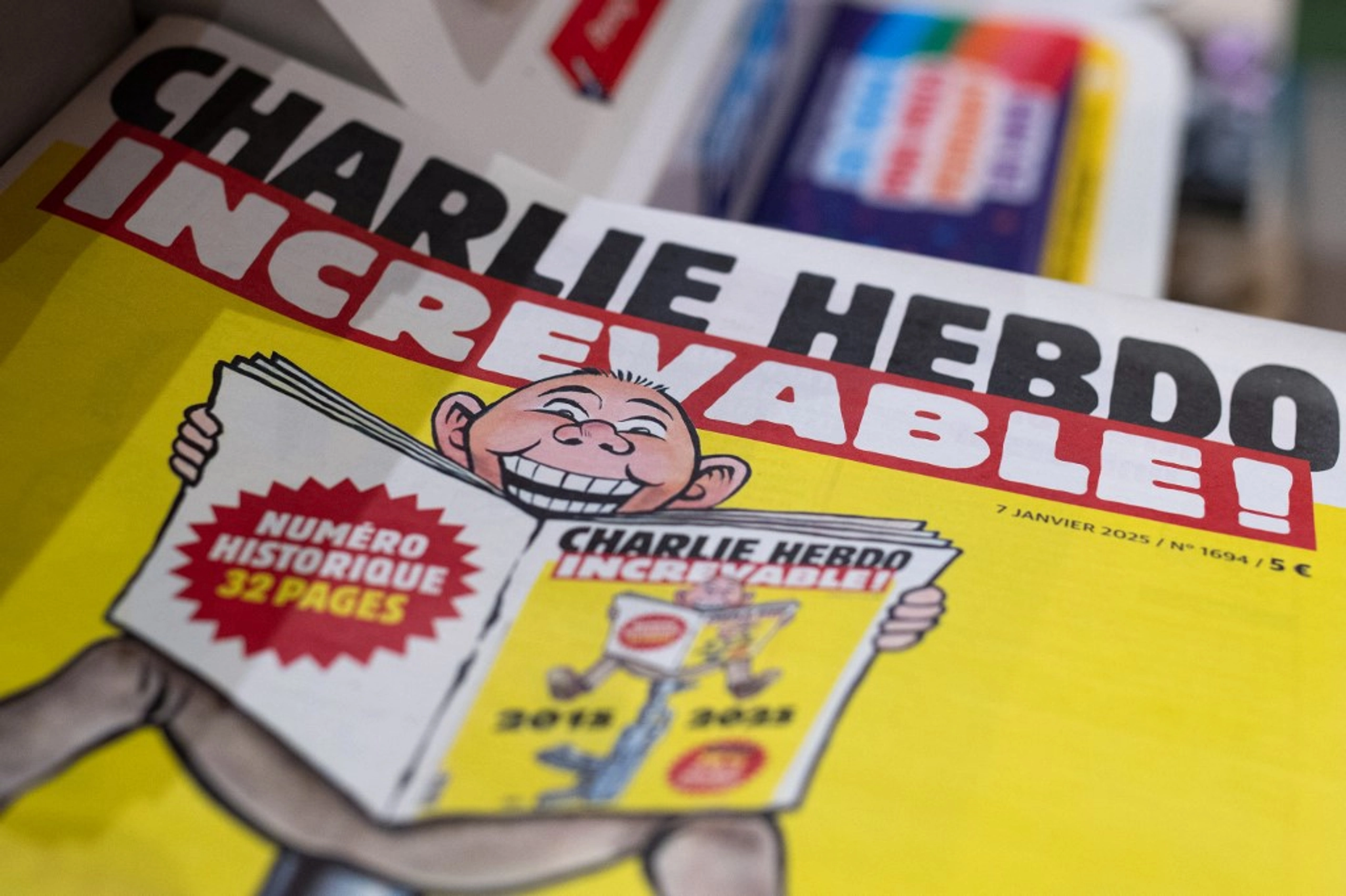 Charlie Hebdo Hits Back Over Pro-Russian Fakes Mocking Zelensky