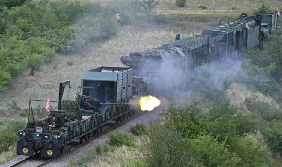 Russia Resurrects Armored Train Concept to Protect Resupply Lines