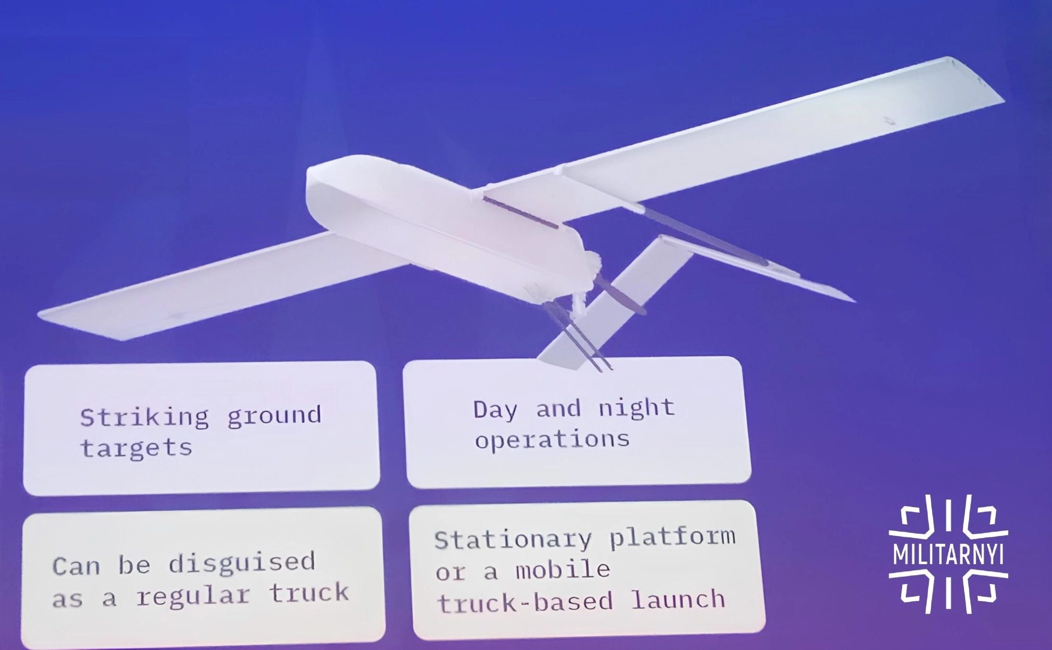 Ukraine Unveils New Mid-Range Combat Drone With Heavier Warhead