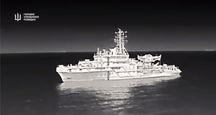 Ukraine-Built MAGURA V5 Naval Drones Sink Russian Patrol Ship Sergey Kotov