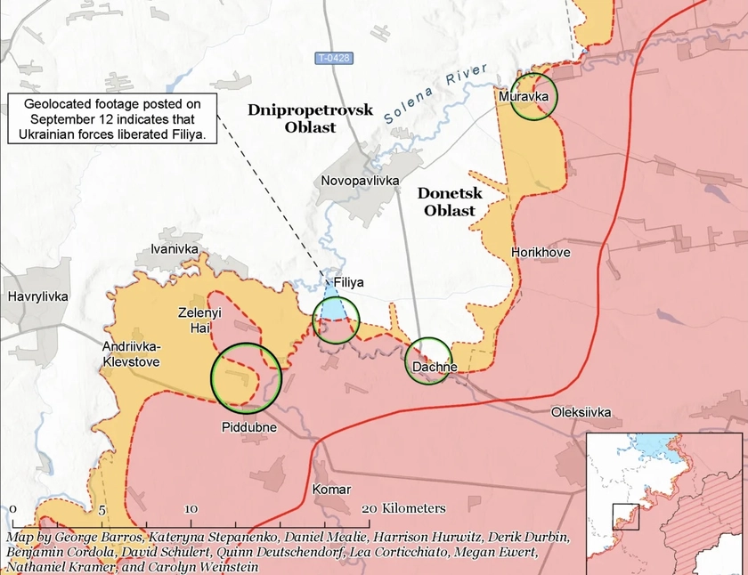 ISW Russian Offensive Campaign Assessment, Map and Update, March 15, 2025