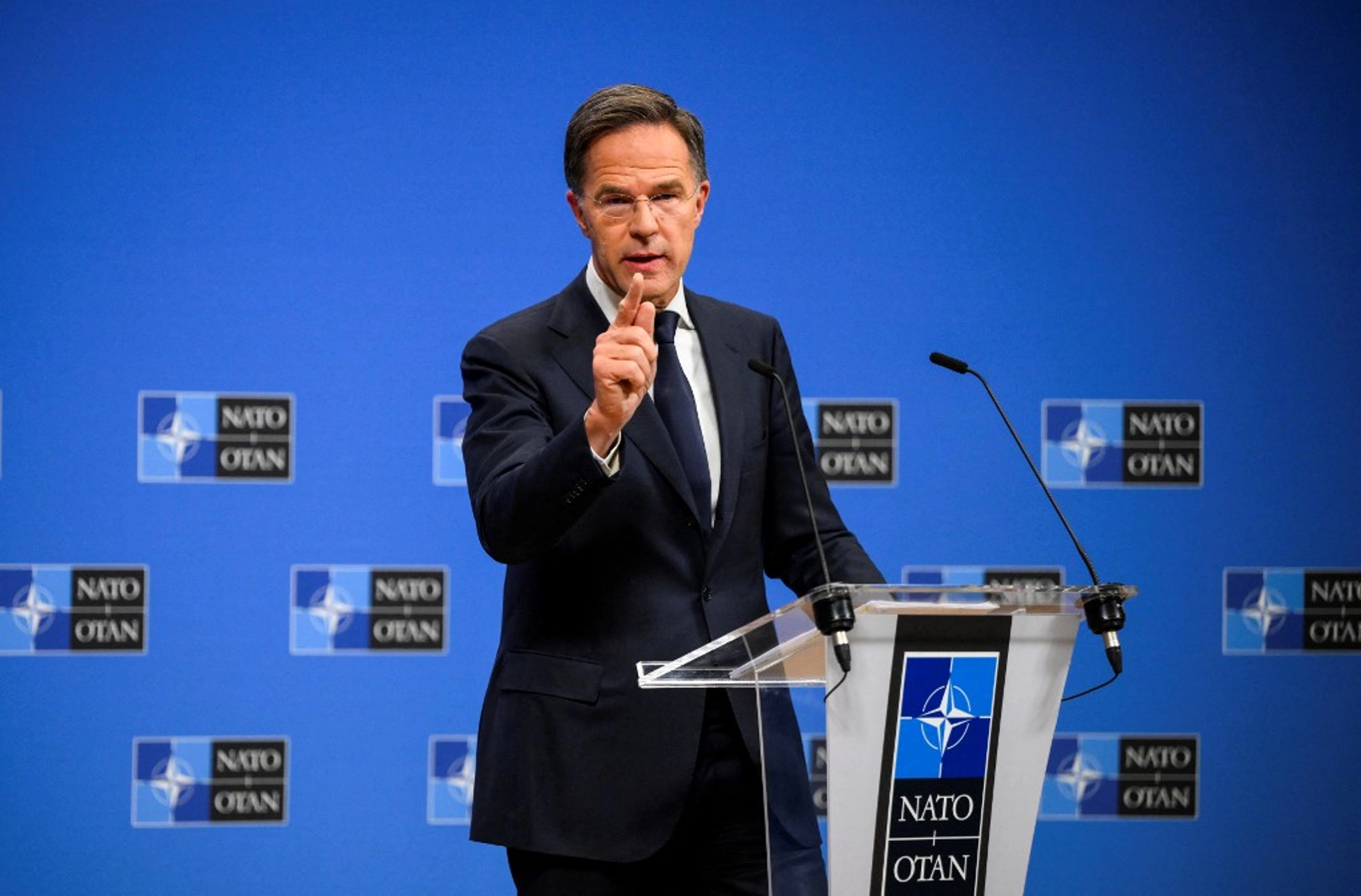 NATO Eyes ‘Drone Wall’ as Rutte Calls Ukraine ‘First Line of Defense ...