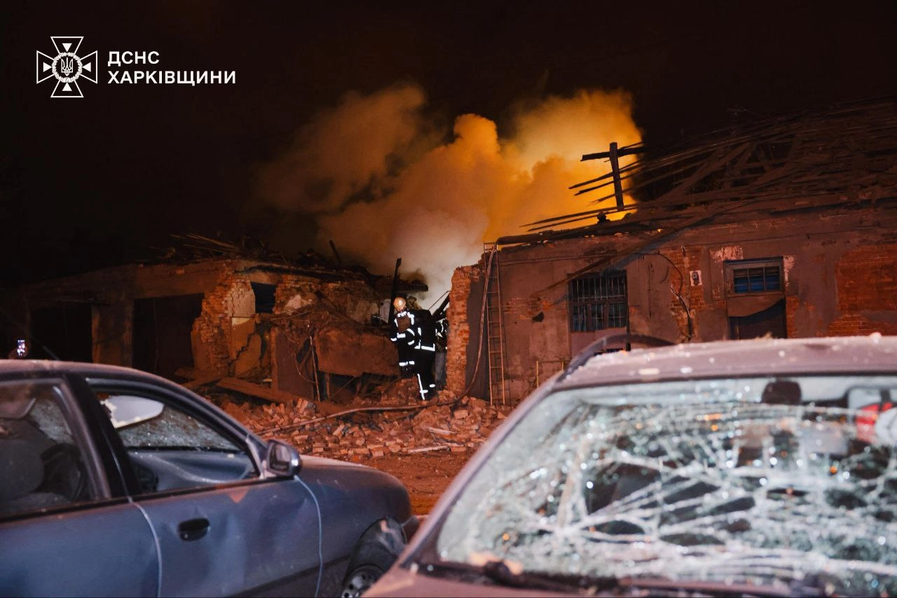 Russia Bombs Kharkiv Hospital Area, Injures Civilians, Launches 96 Drones Across Ukraine