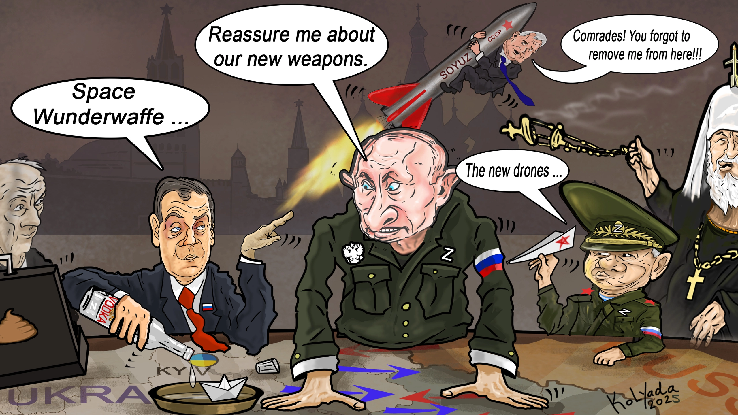 CARTOON: Trying to Keep Up With the Ukrainians