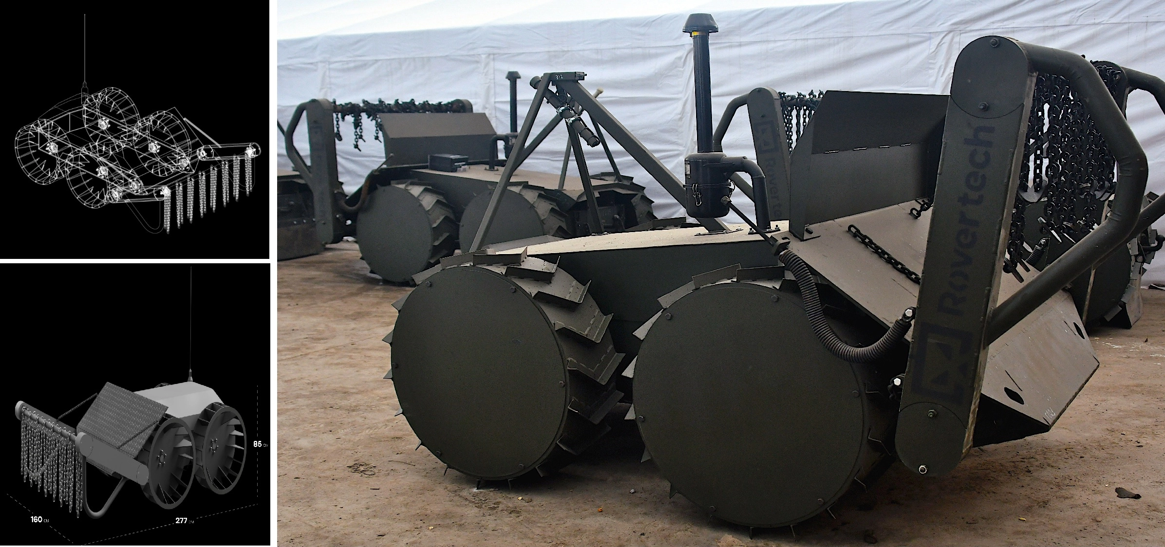 Inside a Ukrainian Military Robot Factory