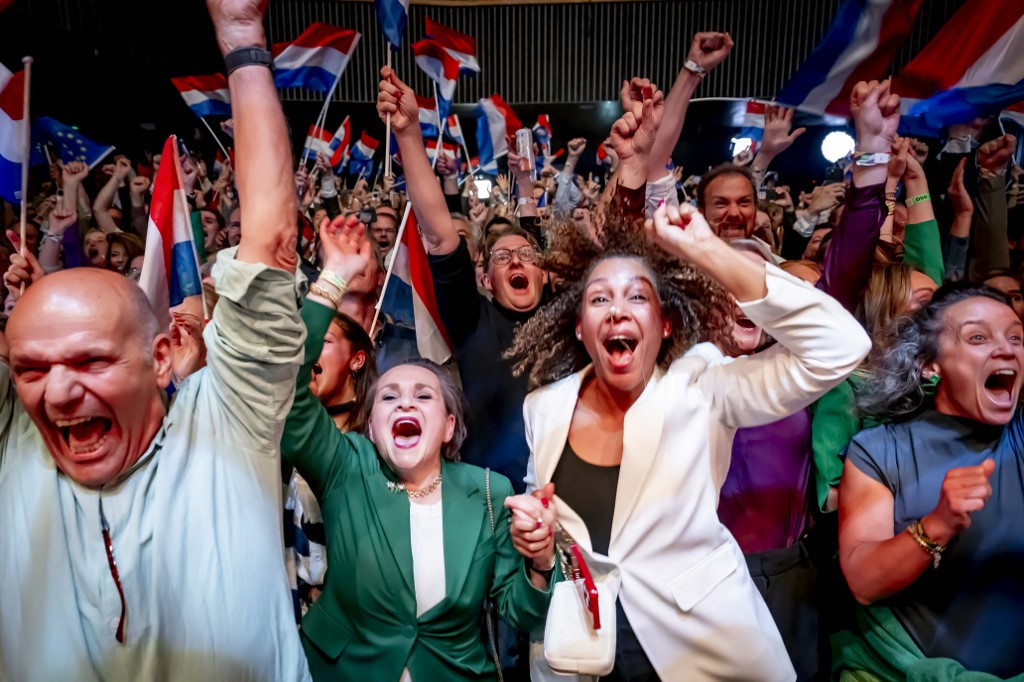 Dutch Exit Poll: D66 Liberals Projected to Win Narrowly Over Wilders’ PVV