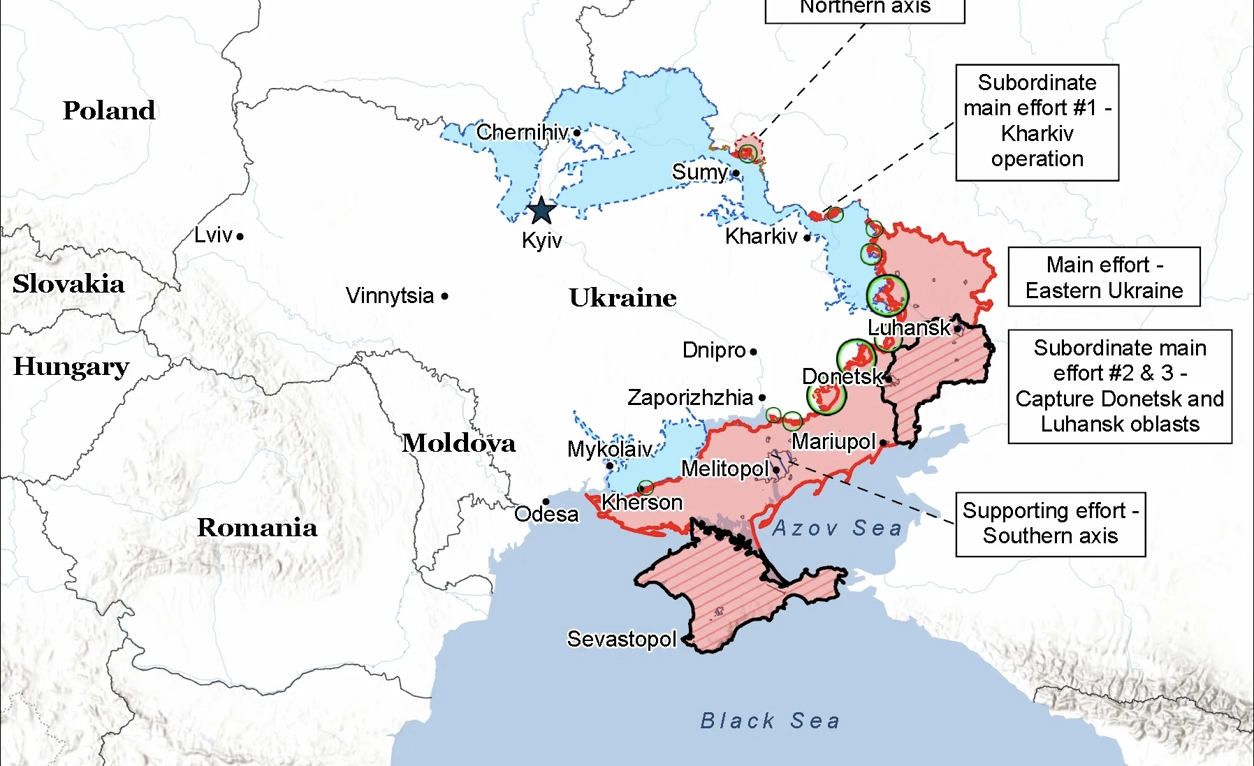 ISW Russian Offensive Campaign Assessment, Map and Update, November 22 ...