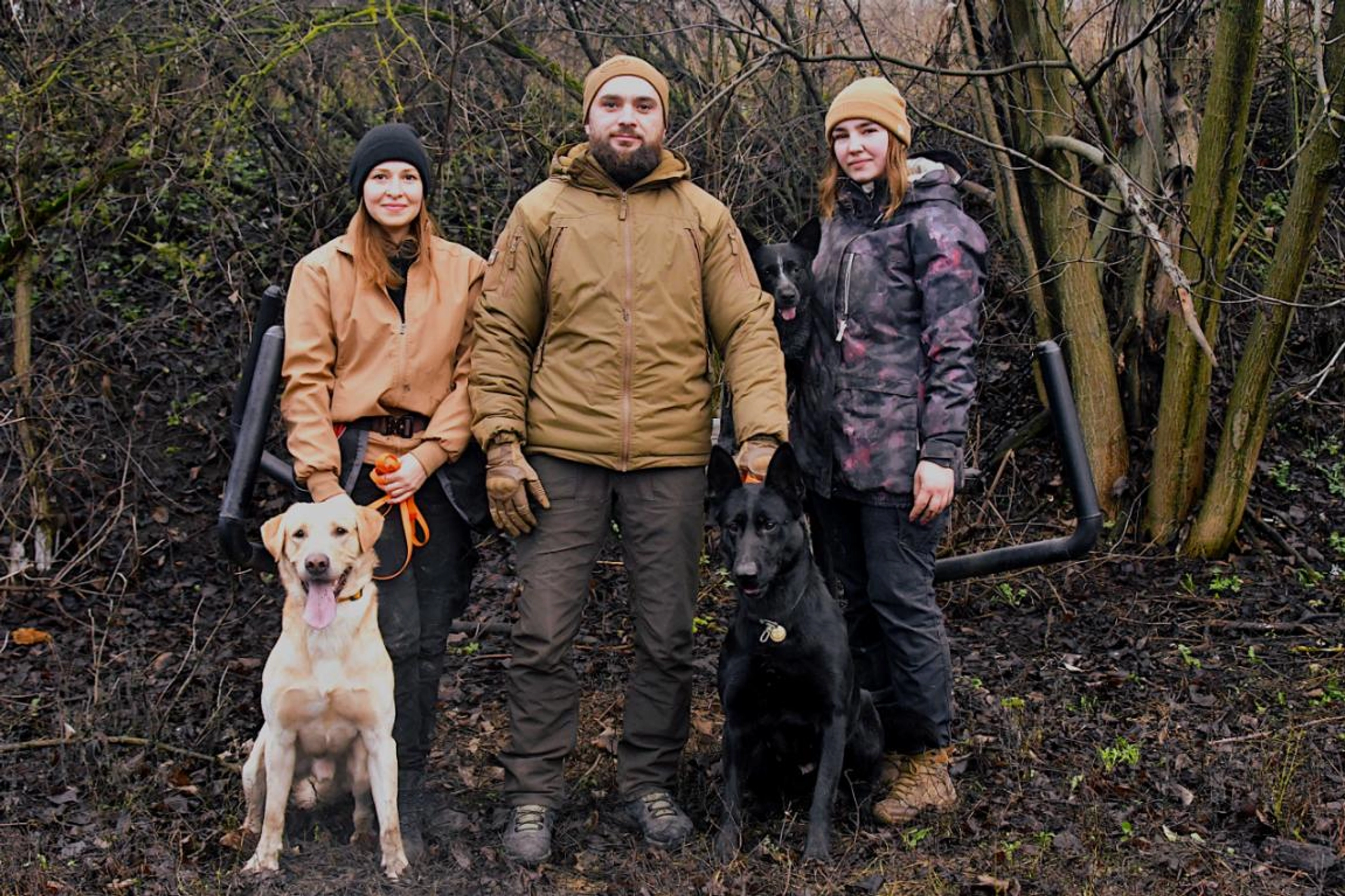 Hero Dogs: Rescue Canines Search For People Trapped in Post-Russian ...
