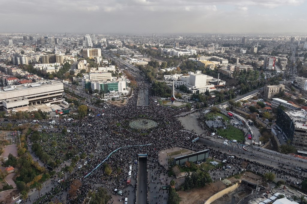 Ukrainian Activists Land in Damascus on Anniversary of Assad’s Fall