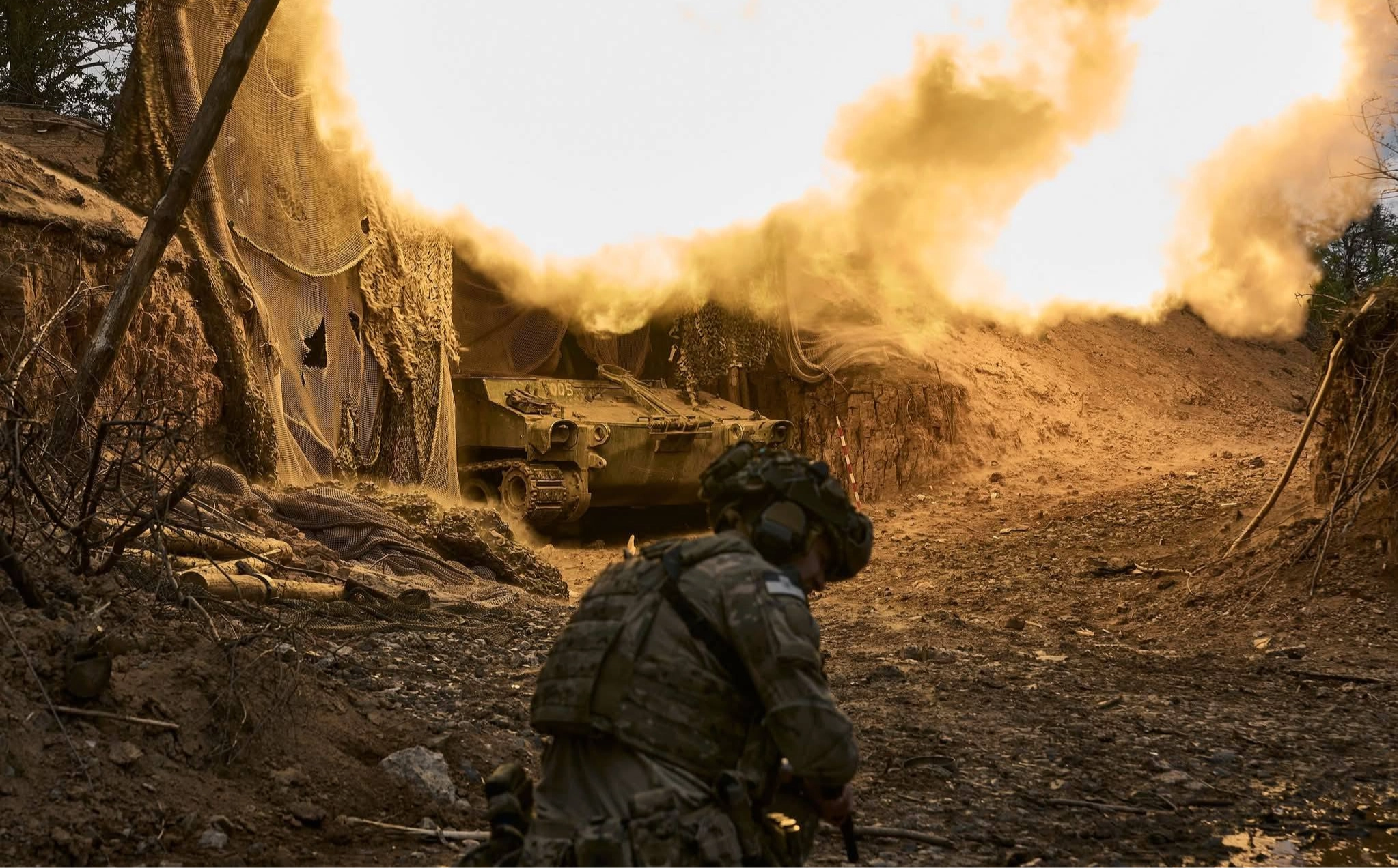 Ukrainian Forces Strike Russian Troop Concentrations and Drone Command Post