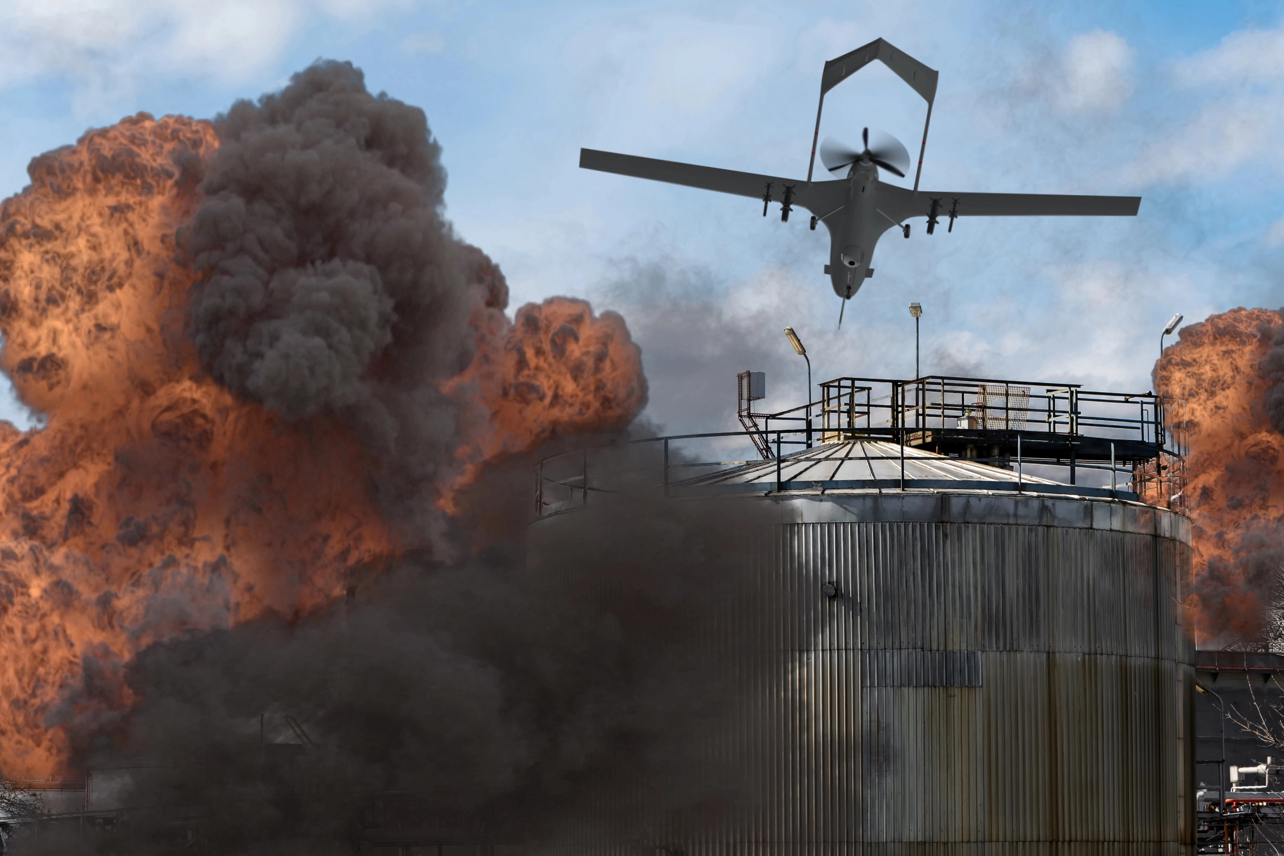 Drone Blitz in Russia: Europe’s Largest Fertilizer Plant in Flames, Ust ...