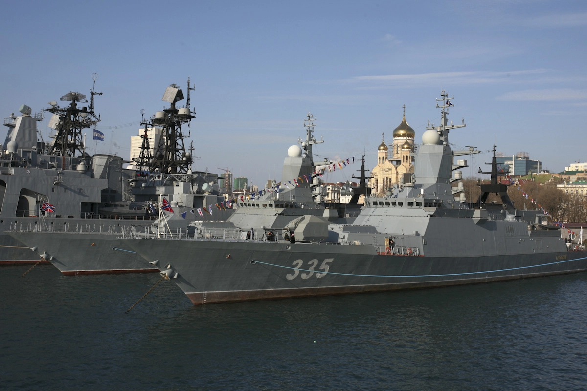 Russian Naval Ships Dock in Jakarta For Joint Exercises