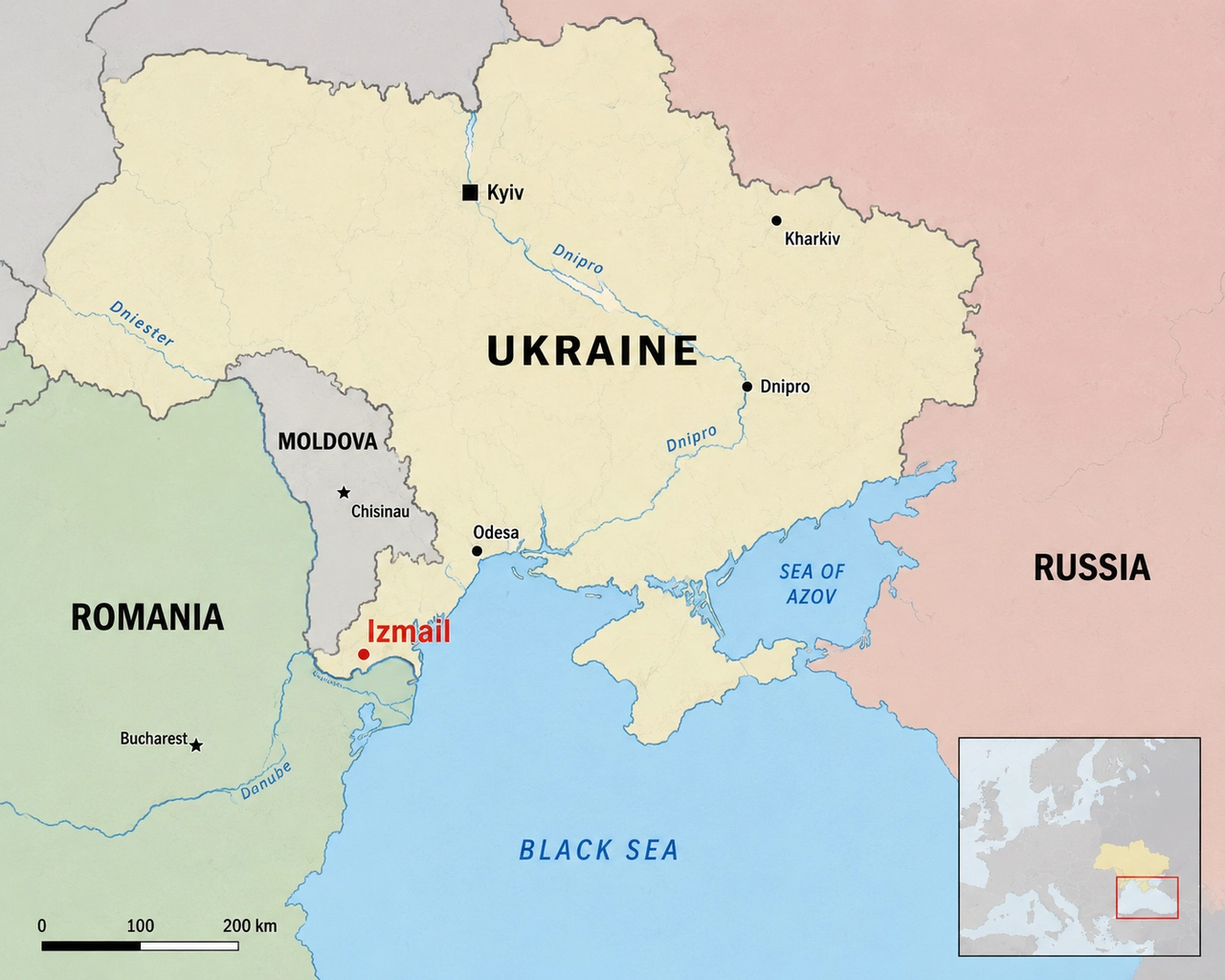 Romania Deploys F‑16s as Russian Drones Strike Near Ukrainian Port