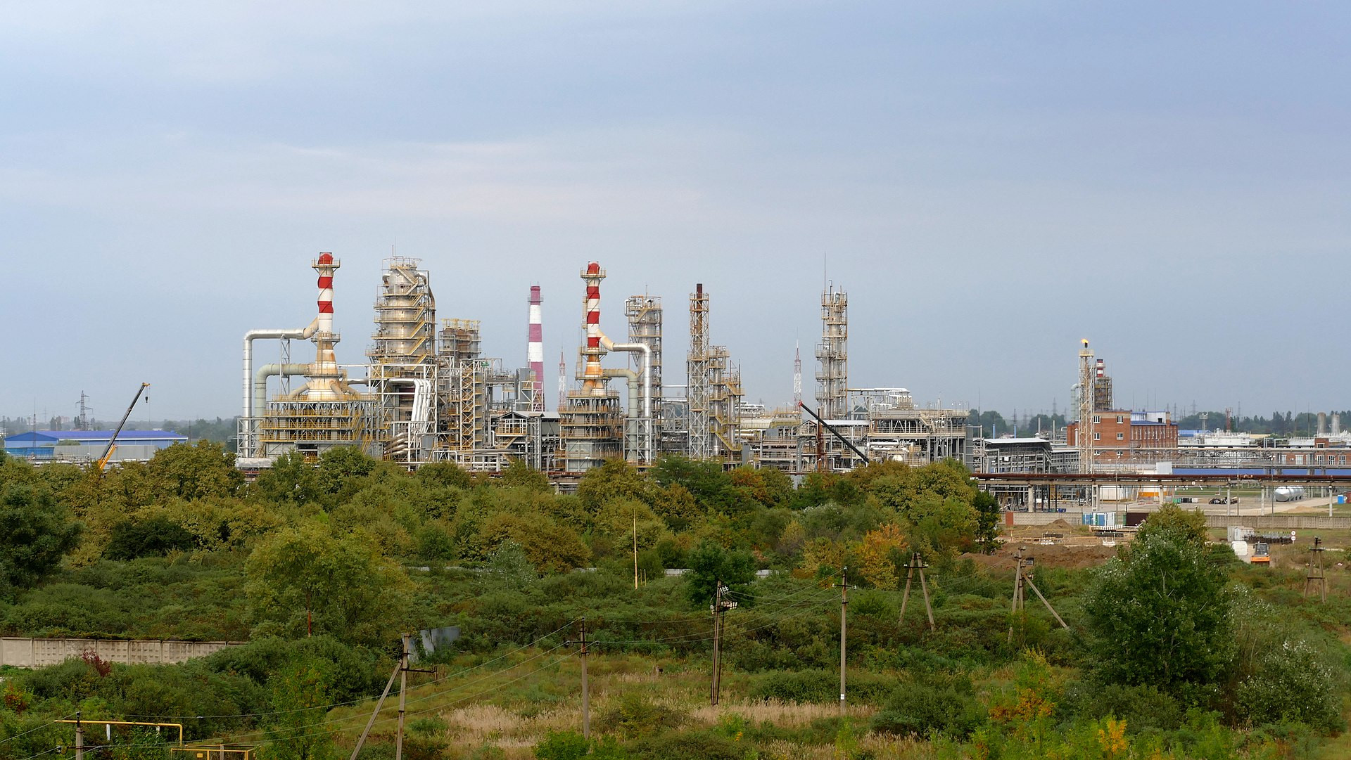 Fire Erupts at Major Russian Oil Refinery as Drones Strike Krasnodar ...